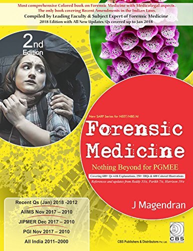 Forensic Medicine: Nothing Beyond for PGMEE by J Magendran | Goodreads