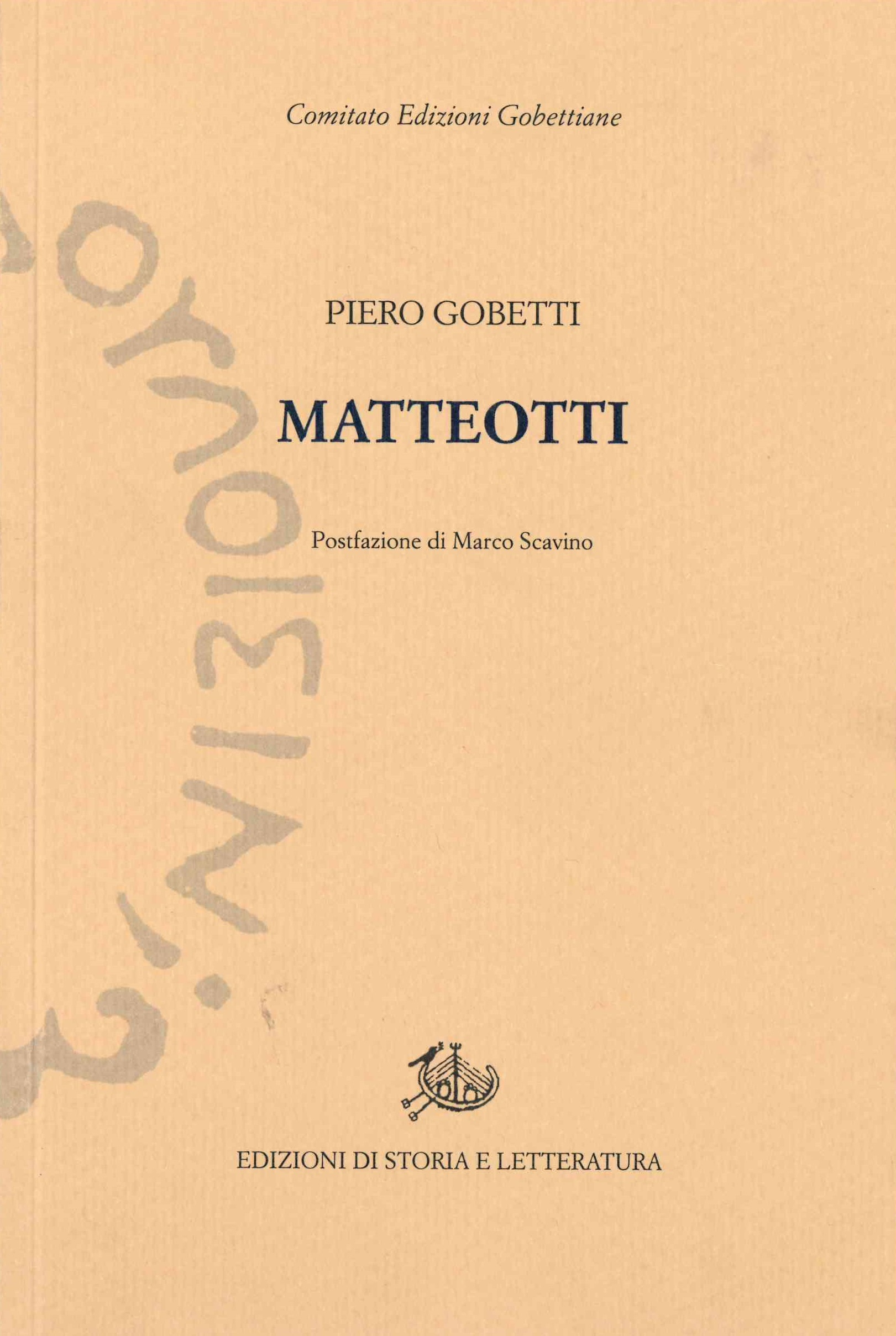 Matteotti by Piero Gobetti | Goodreads