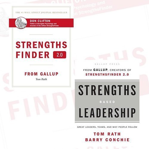 Tom Rath StrengthsFinder 2.0 and Strengths Based Leadership 2 Books ...