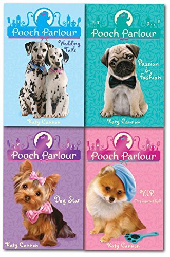 Katy Cannon Pooch Parlour Series 4 Books Collection Set-Dog Star ...