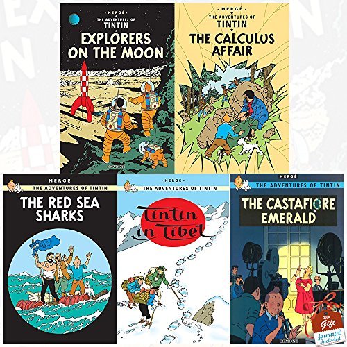 The Adventures of Tintin Books Collection Series 4: 5 Books Set With ...
