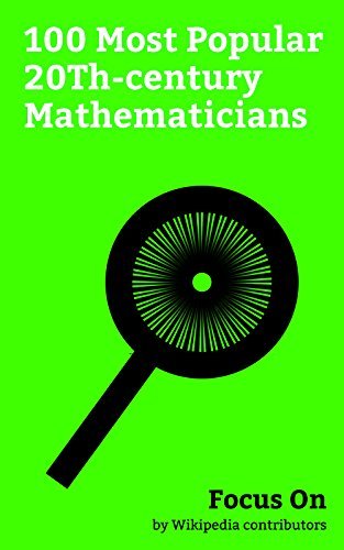 Focus On: 100 Most Popular 20Th-century Mathematicians: Alan Turing ...