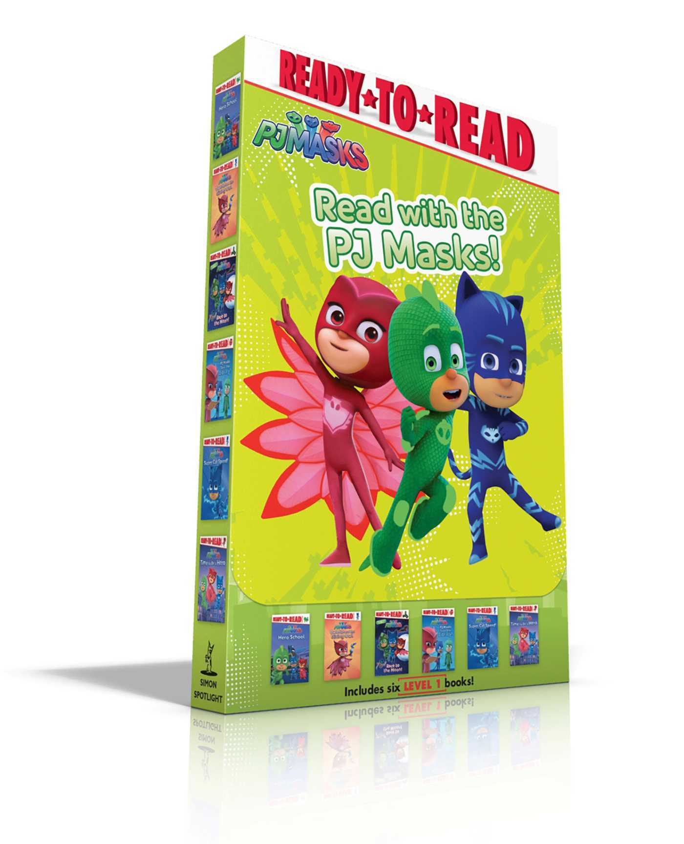 Read with the PJ Masks! (Boxed Set): Hero School; Owlette and the ...