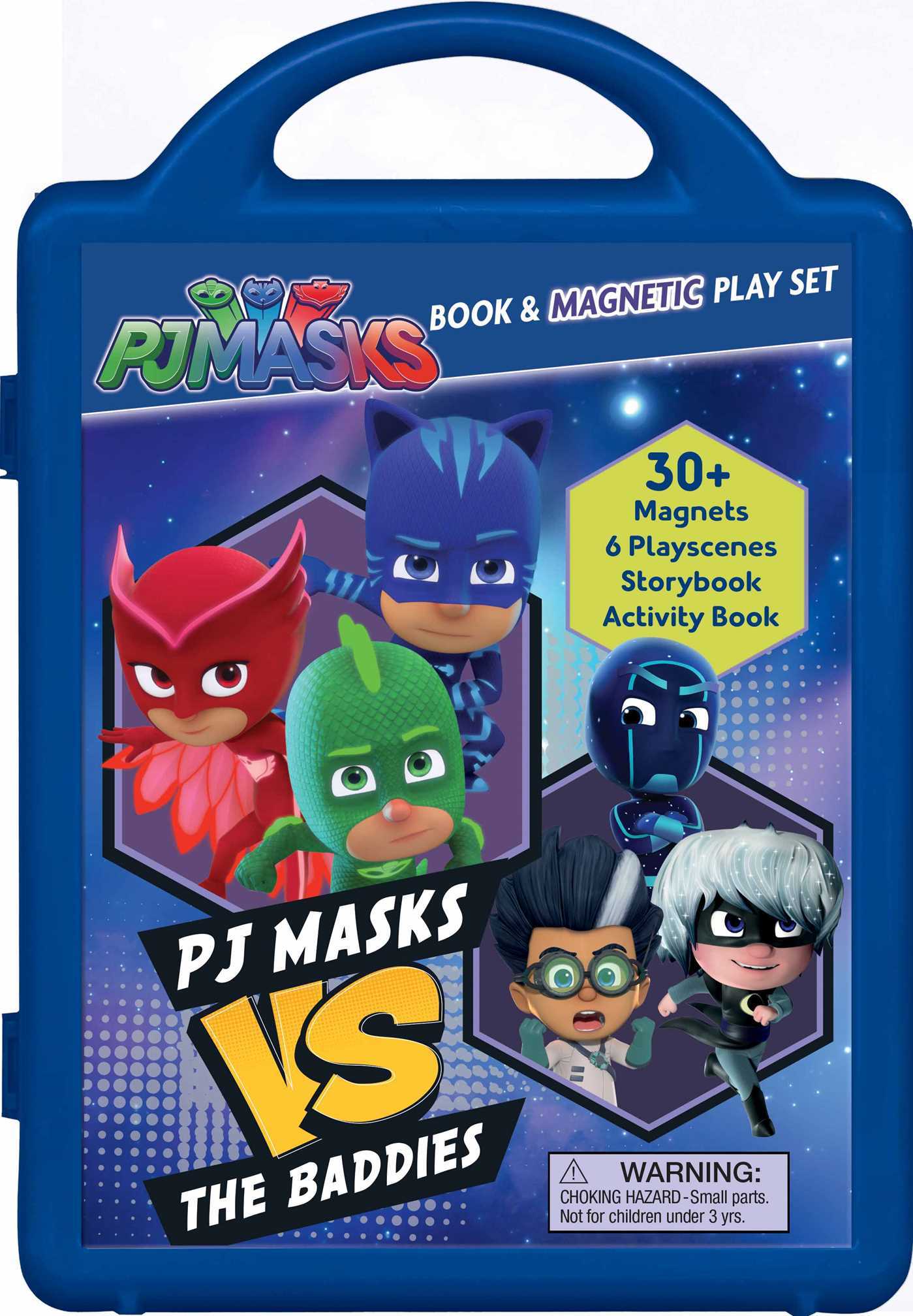 PJ Masks: PJ Masks vs the Baddies (Magnetic Play Set) by P.J. Masks ...
