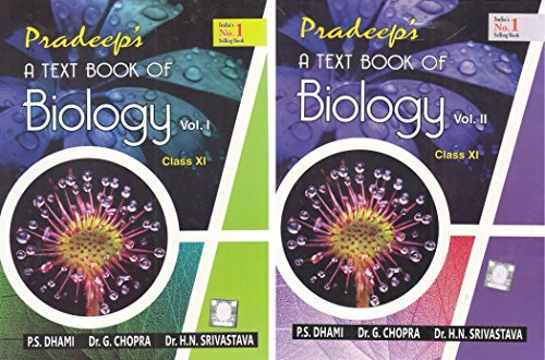 Pradeep's a Text book of Biology for Class 11 - 2018-2019 Session by P ...