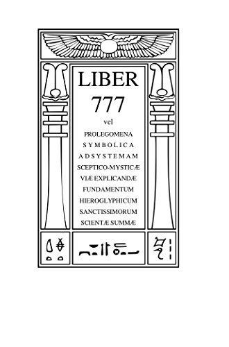 Liber 777: Arbol de la Vida (Spanish Edition) by Juan Eduardo Cruz ...