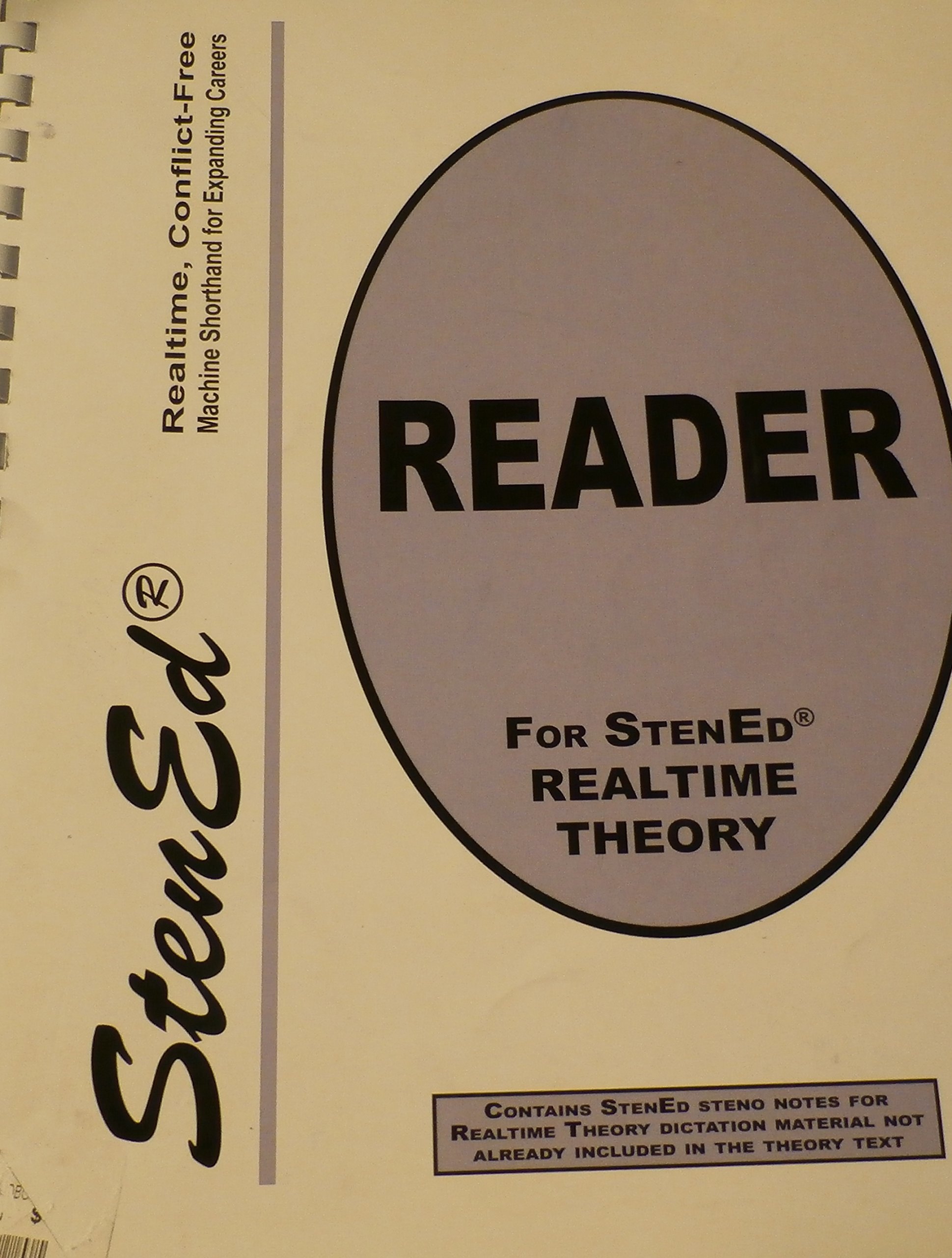 Reader for StenEd Realtime Theory Realtime Stenotype by Beverly ...