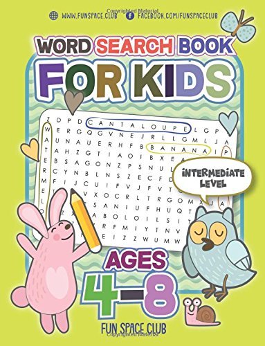 Word Search Books for Kids Ages 4-8: Circle a Word Puzzle Books Word ...