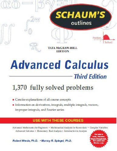 ADVANCED CALCULUS by Robert C. Wrede | Goodreads