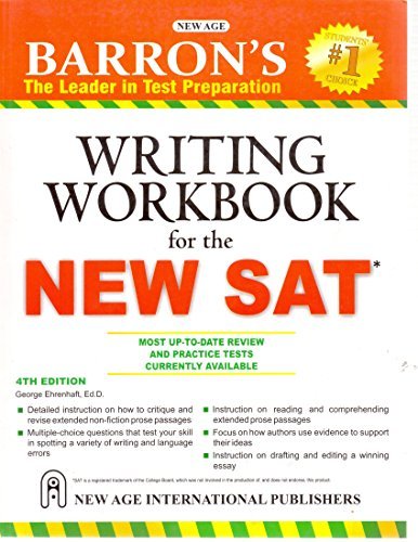 Barron`s Writing Workbook for the New SAT by George Ehrenhaft | Goodreads
