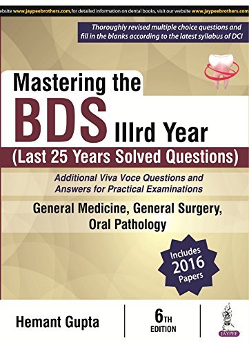 Mastering the BDS 3rd Year by Hemant Gupta | Goodreads