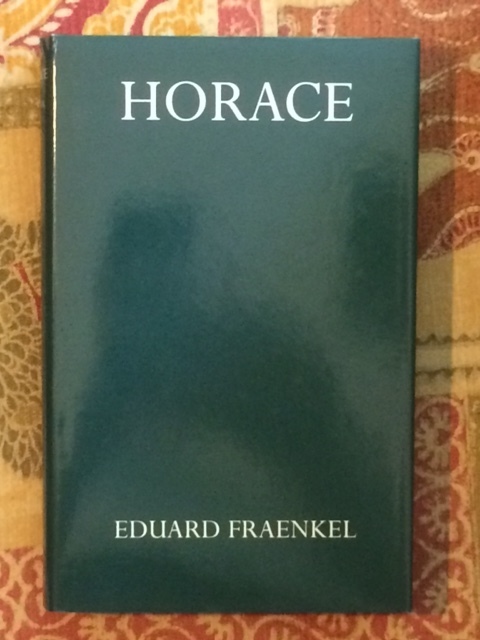 Horace by Eduard Fraenkel | Goodreads
