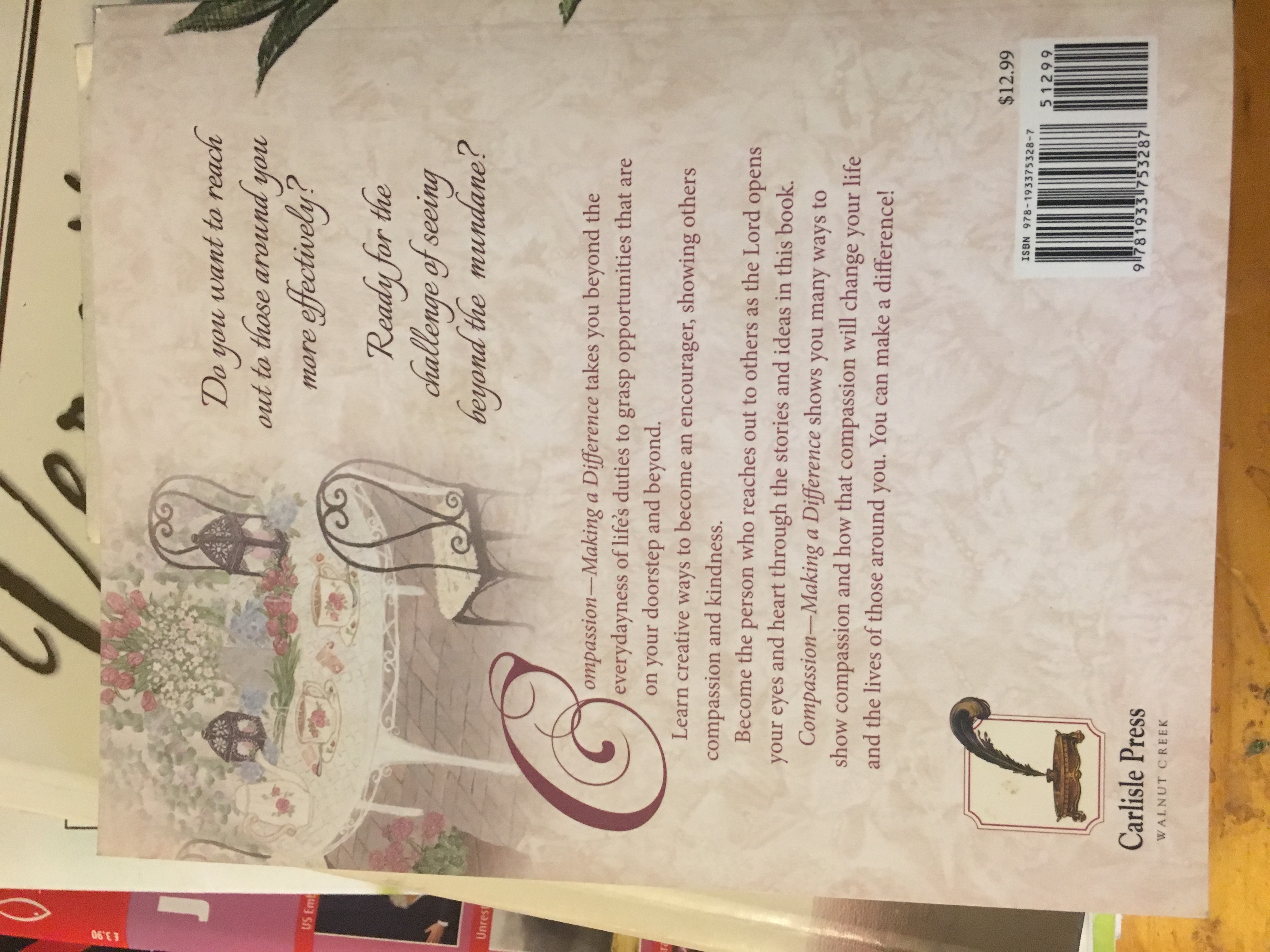 Compassion making a difference by Timna Hooley | Goodreads