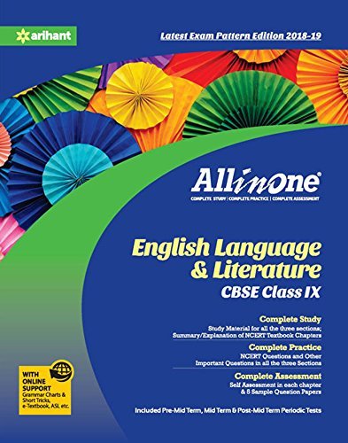 All In One English Language and Literature CBSE Class 9th by Arihant ...