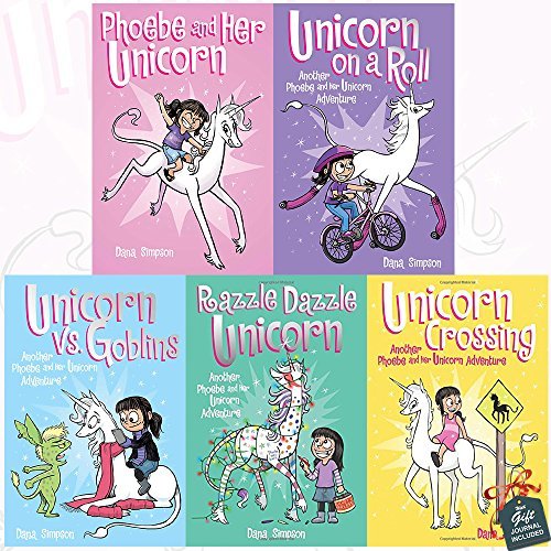 Phoebe and Her Unicorn Series (1-5) 5 Books Bundle Collection With Gift ...