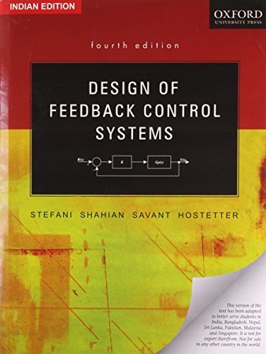 Design of Feedback Control Systems by Stefani | Goodreads