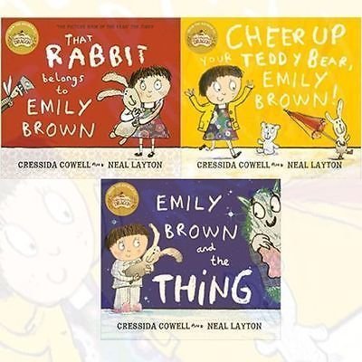 Cressida Cowell Emily Brown Children 3 Books Collection Set Pack, by ...