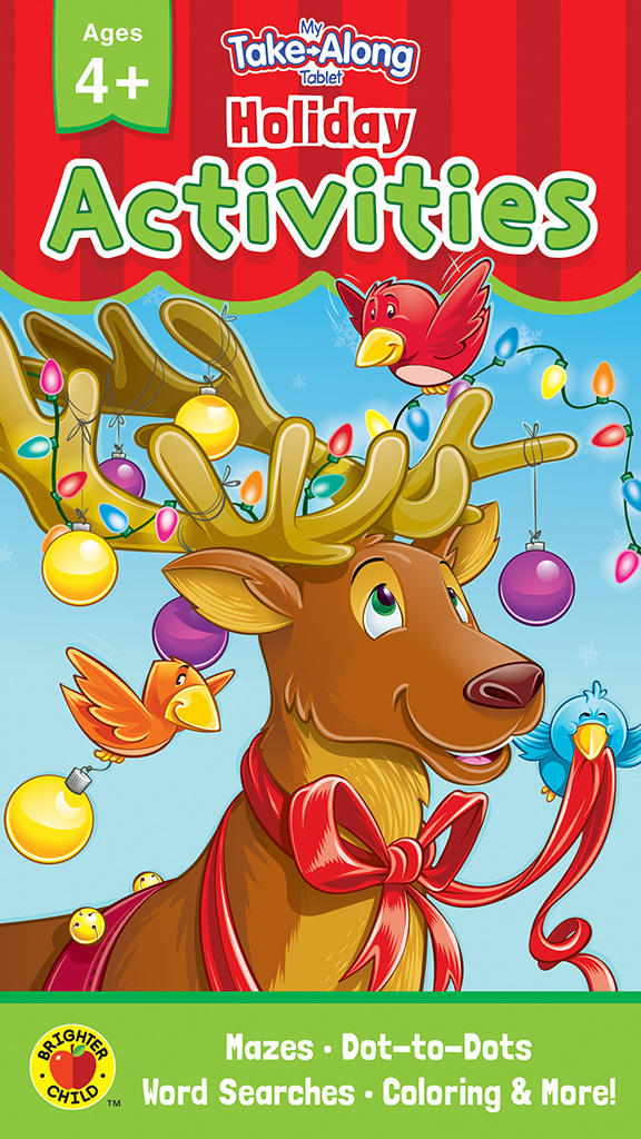 My Take-Along Tablet Holiday Activities—Holiday Activity Book With ...