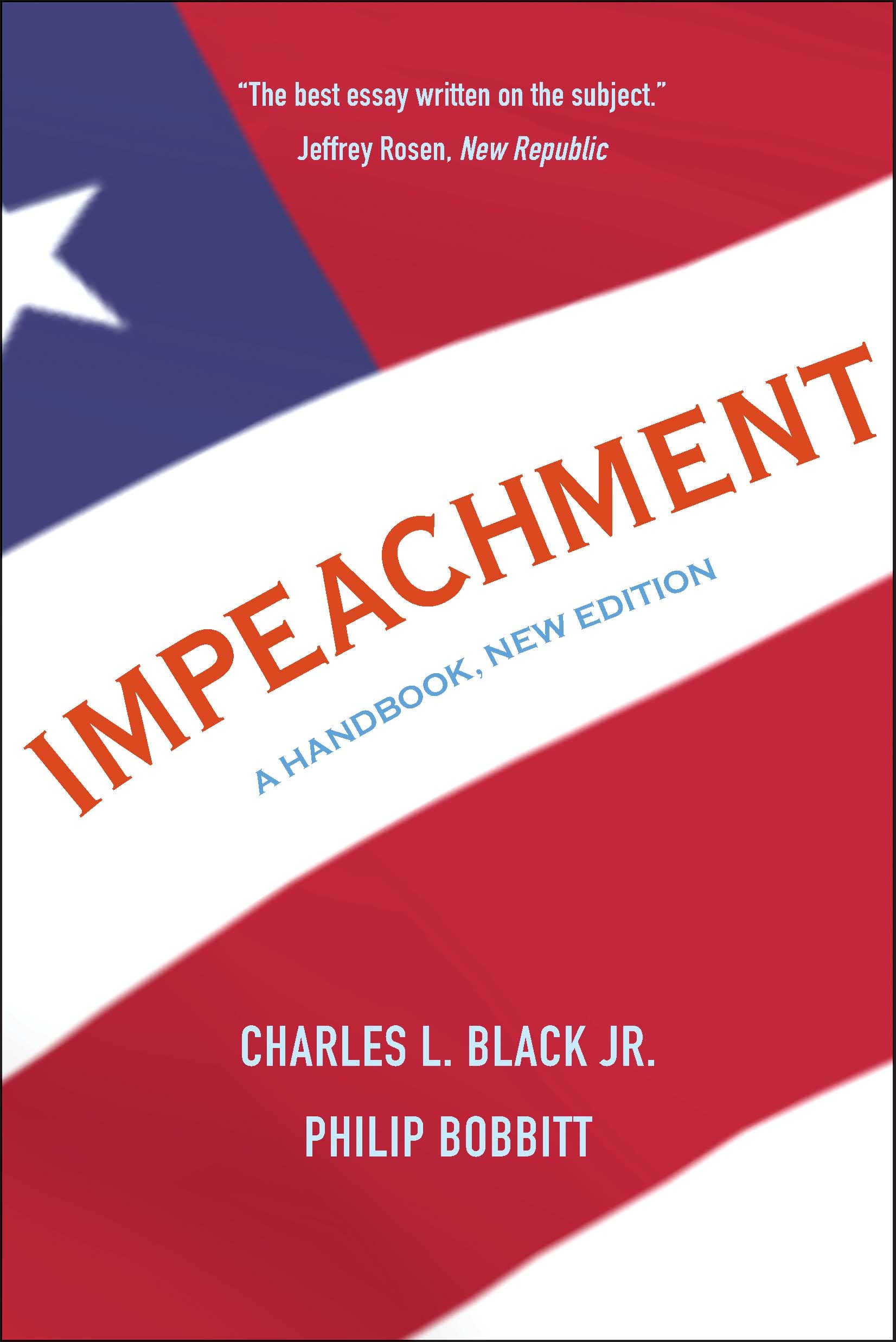 Impeachment: A Handbook by Charles L. Black Jr. | Goodreads