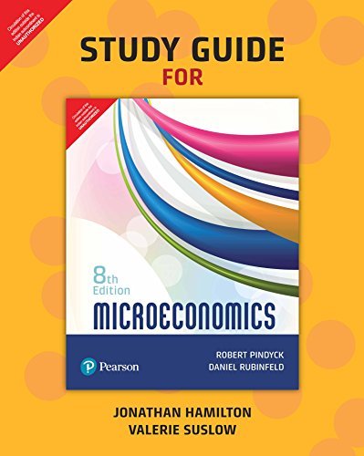 Study Guide For Microeconomics, 8Th Edition by Robert S. Pindyck ...