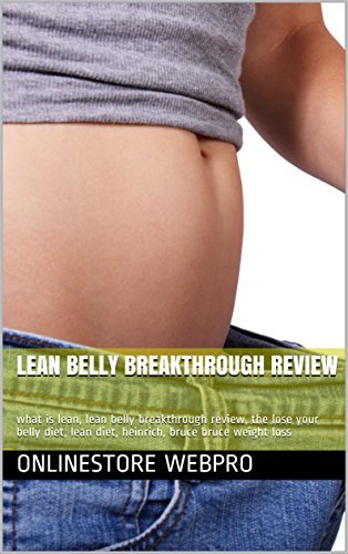 The Lose Your Belly Diet Review: what is lean, the lose your belly diet ...