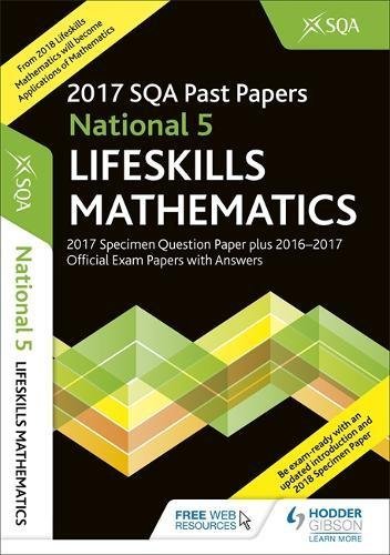 National 5 Lifeskills Maths 2017-18 SQA Specimen and Past Papers with ...