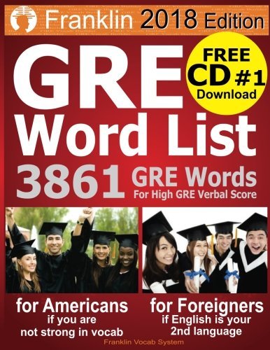 2018 GRE Word List: 3861 GRE Words For High GRE Verbal Score by Franklin Vocab System | Goodreads