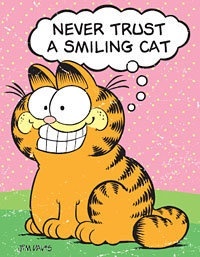 Garfield : Never Trust a Smiling Cat by Jim Davis | Goodreads