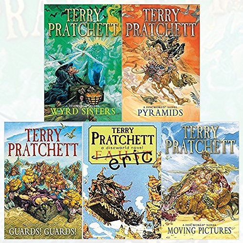 Terry Pratchett Discworld novel series 2 :6 to 10 books collection set ...