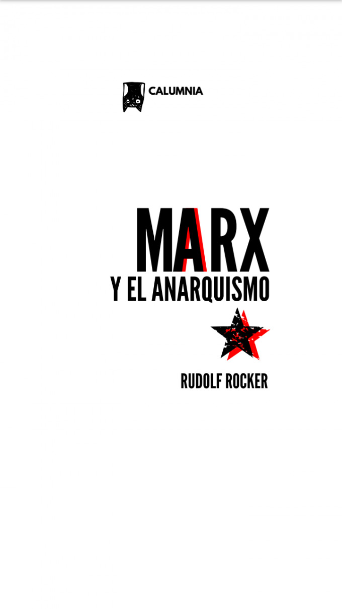 Marx y el anarquismo by Rudolf Rocker | Goodreads