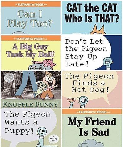Mo Willems Set of 8 Paperback Books Includes Can I Play Too?, a Big Guy ...