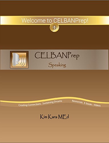 CELBANPrep Speaking Textbook: CELBAN Review Materials ~ How to Prepare ...