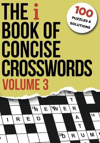 The i Book of Concise Crosswords Volume 3 by Clarity Media | Goodreads