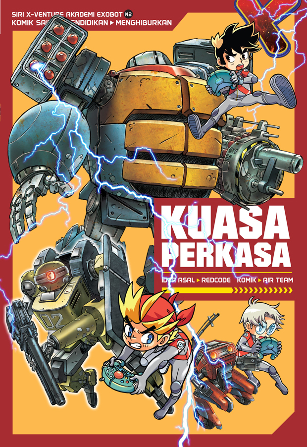 Siri X-VENTURE Akademi Exobot 02: Kuasa Perkasa by Redcode | Goodreads