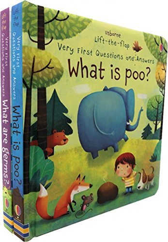 Very First Questions and Answers Collection 2 Books Set (Usborne Lift ...