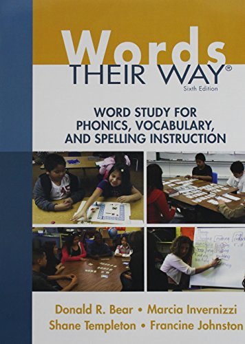 Words Their Way: Word Study for Phonics, Vocabulary, and Spelling ...