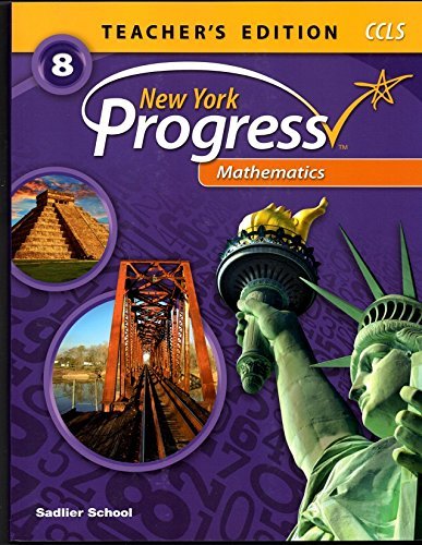 Progress in Mathematics (Teacher's Edition) New York. by Sadlier School ...