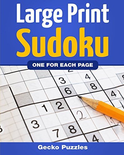 SUDOKU Large Print Puzzle Book: 150 Puzzles - Easy, Medium and Hard ...