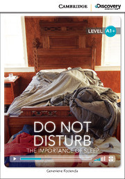 Do Not Disturb: The Importance of Sleep High Beginning Book with Online ...