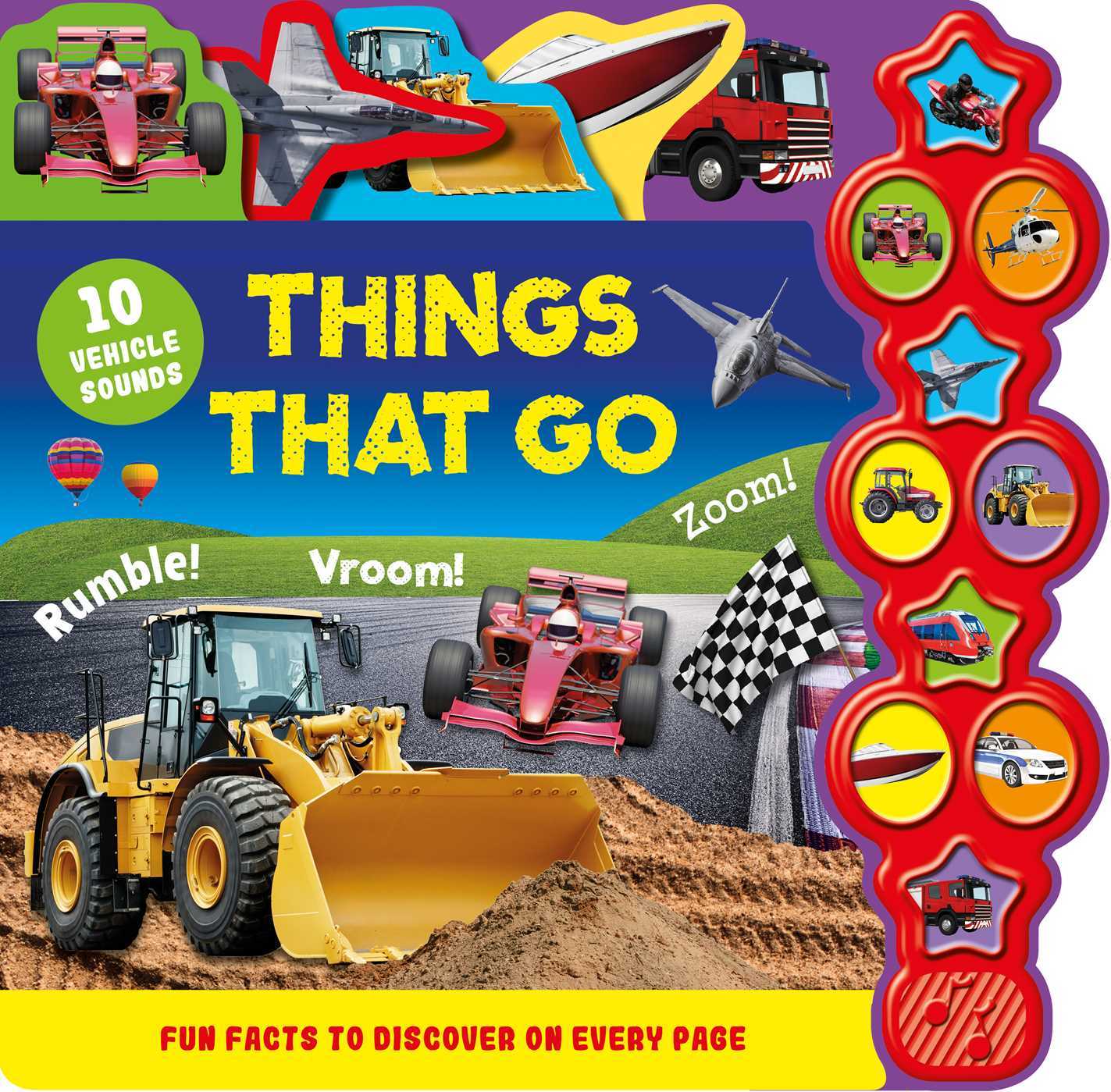 Things That Go: Interactive Children's Sound Book with 10 Buttons by ...