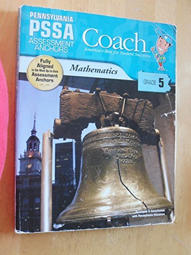 Coach Pennsylvania PSSA Assessment Anchors Mathematics Grade 5 by ...