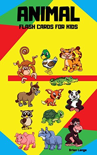 Animal Flash Cards for Kids: Cute Animal Flash Cards for Kids and ...