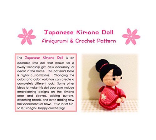 Japanese Kimono Doll - Amigurumi Crochet Art Doll Pattern and Tutorial ...