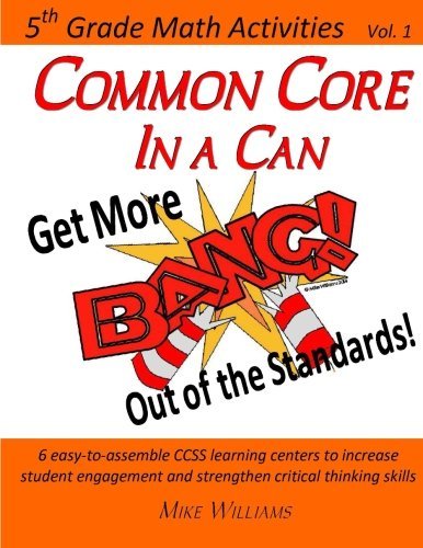 Common Core in a Can! Get More "BANG!" out of the Standards: 5th Grade ...
