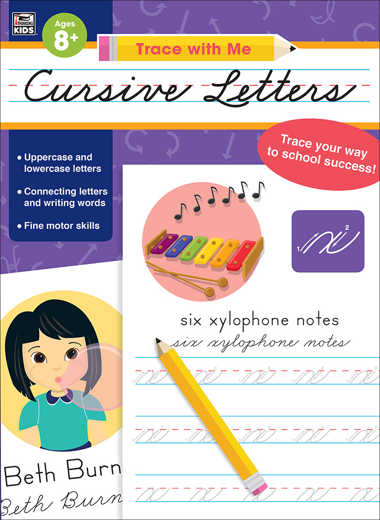 Carson Dellosa – Cursive Letters Activity Book for 2nd, 3rd, 4th, 5th ...