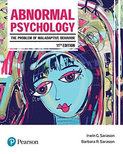 Abnormal Psychology Textbook Pearson