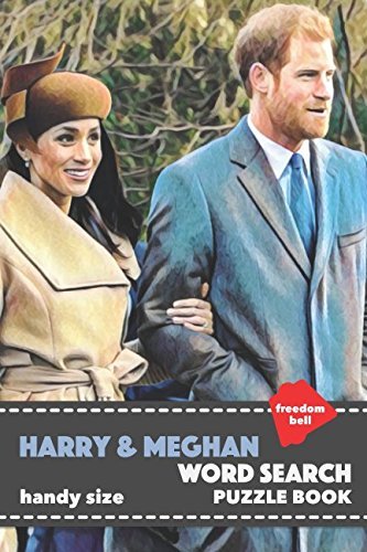 Harry & Meghan Word Search: Beautiful and Handy Souvenir Puzzle Book ...