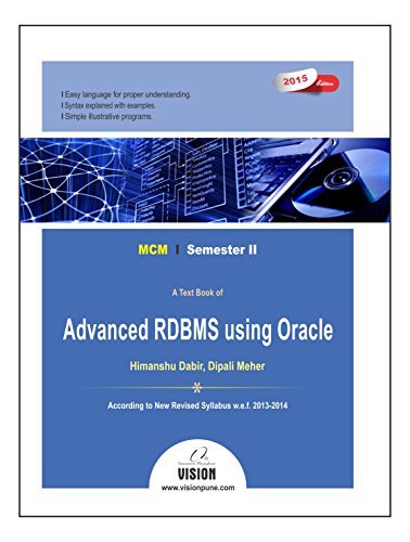 Advanced Rdbms Using Oracle by Himanshu Dabir | Goodreads