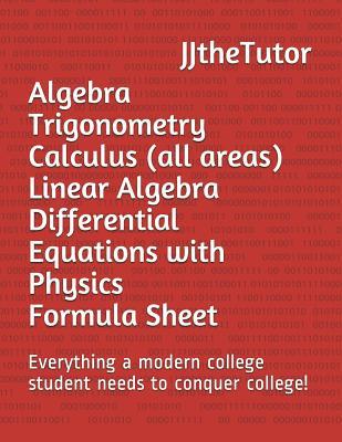 Algebra Trigonometry Calculus (all areas) Linear Algebra Differential ...