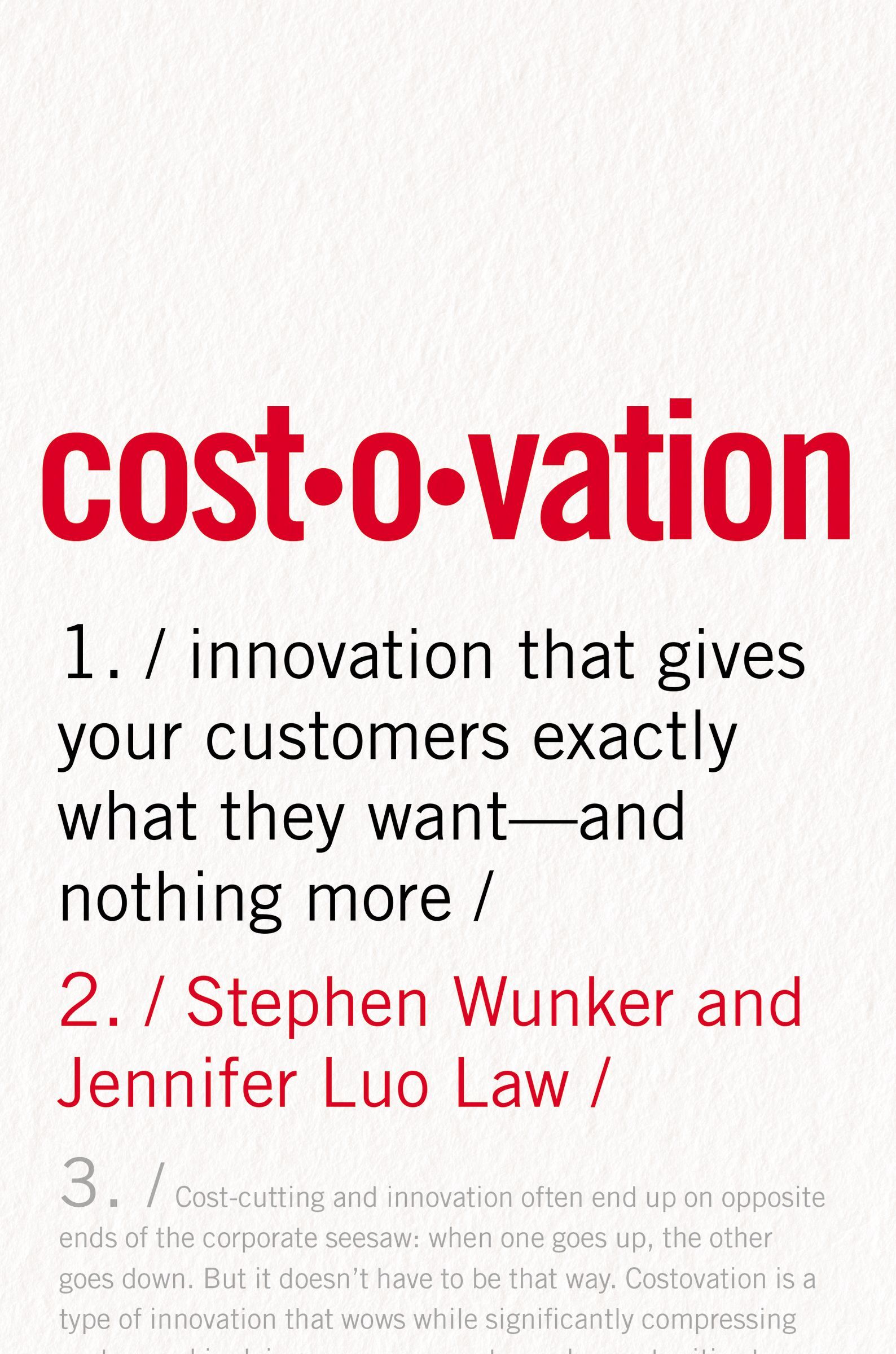 Costovation: Innovation That Gives Your Customers Exactly What They ...